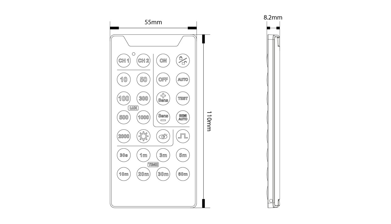 Infra-Red Remote Control - for use with PIR Presence/Absence Detectors ...