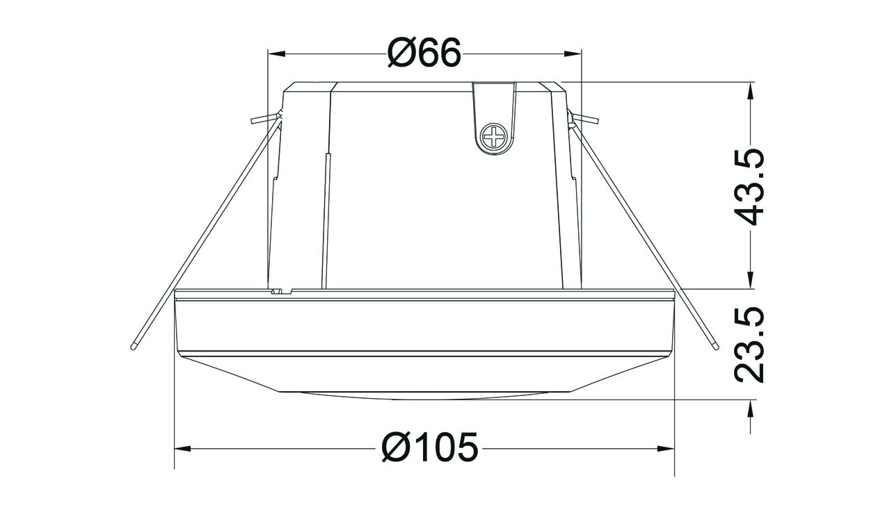 2 Channel 360° Ceiling PIR Presence/Absence Detector – Flush Mount ...