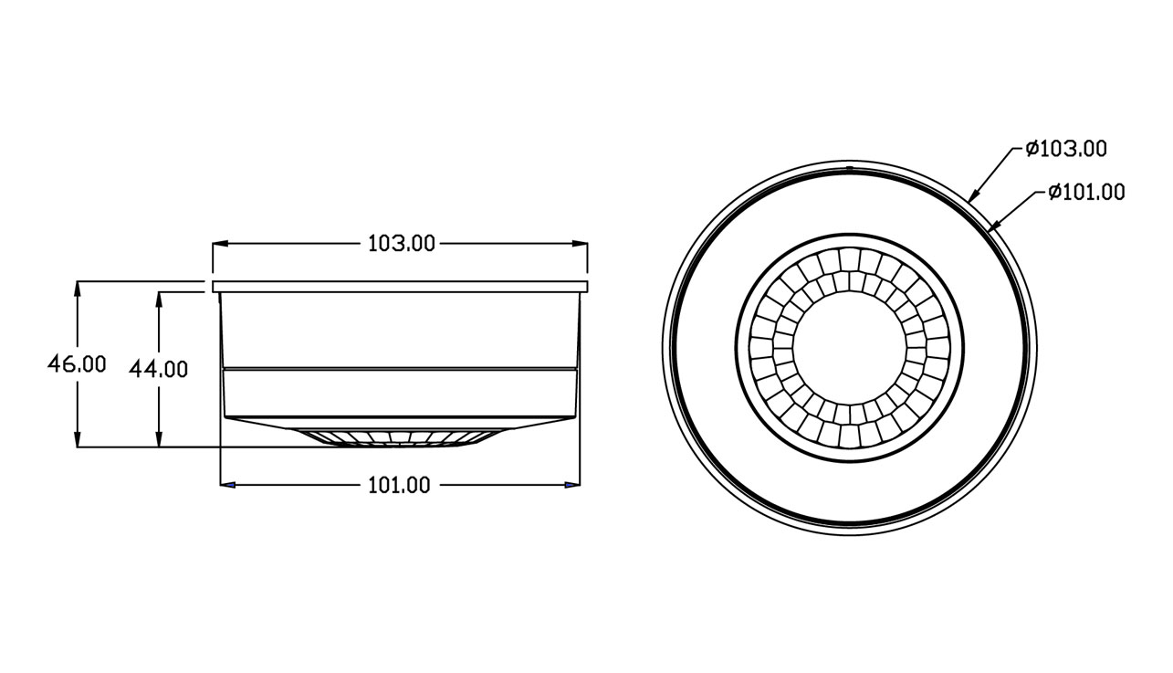 360° Surface Mount Ceiling PIR Light Controller | DETA Electrical