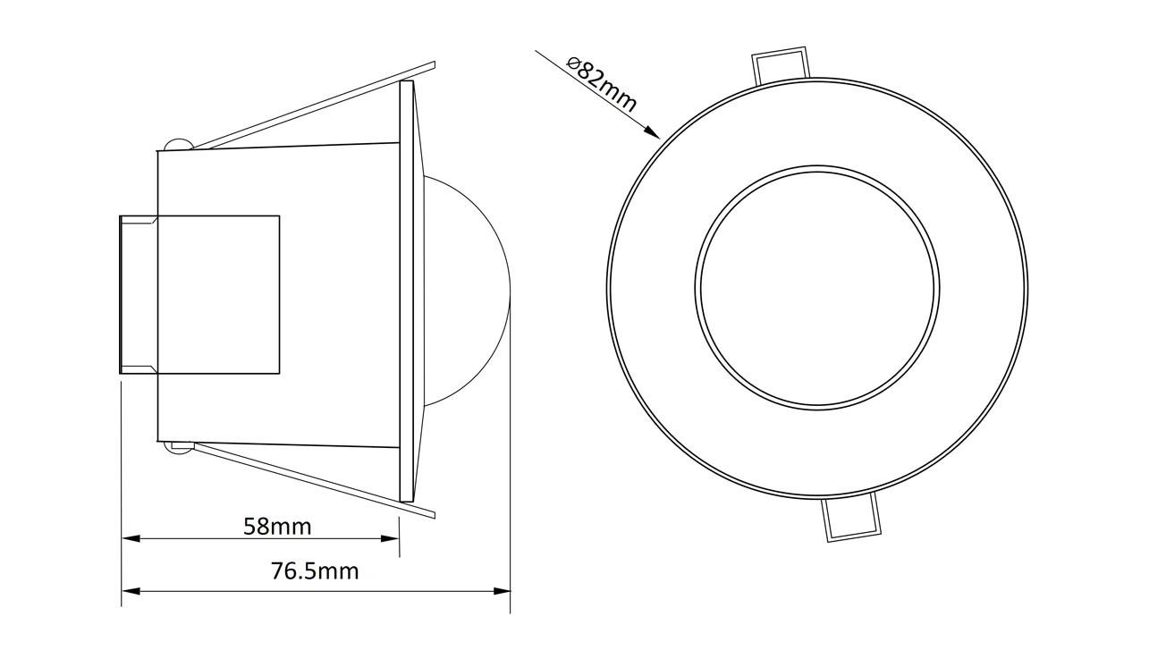 Suretime Flush Mount 360° PIR | DETA Electrical