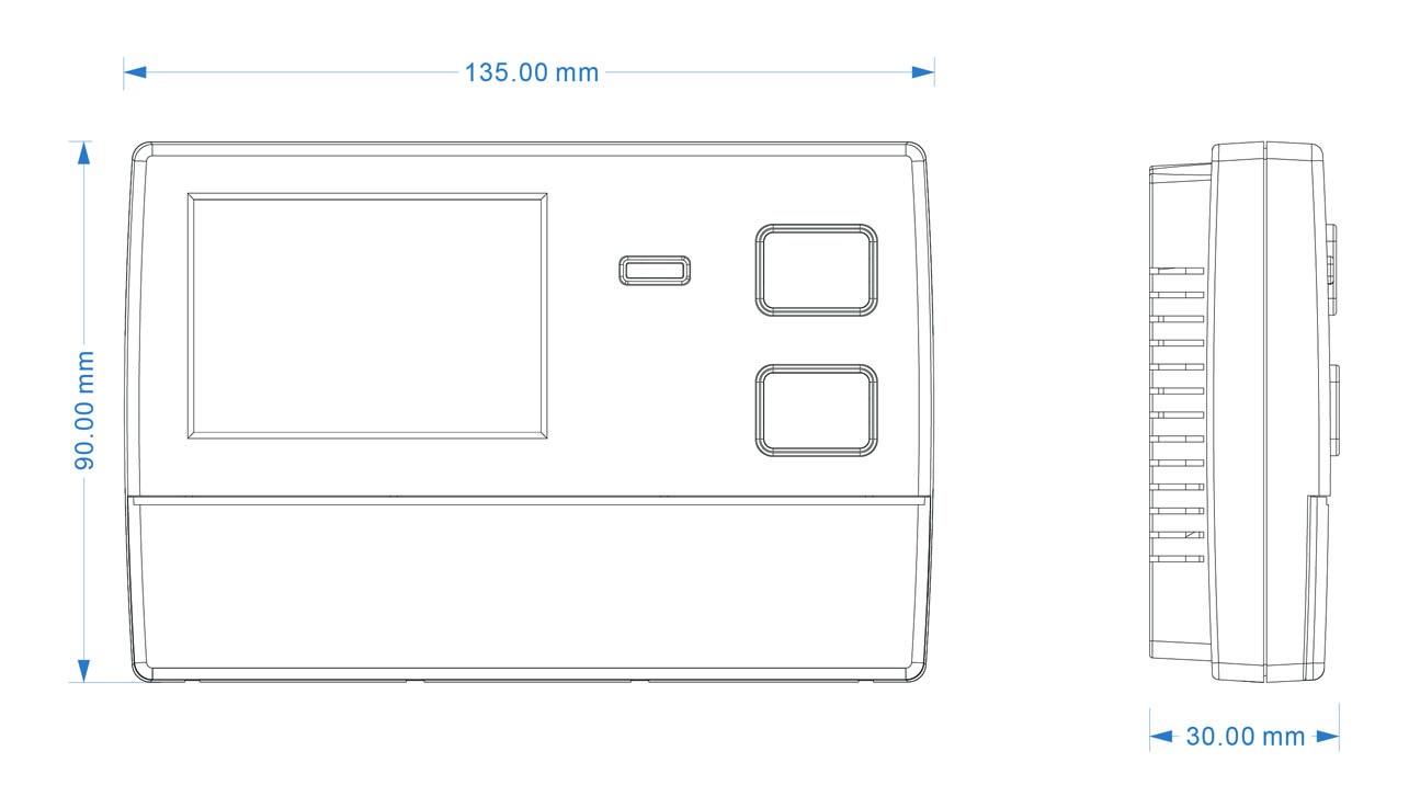 7 Day Digital Heating Programmer – 2 Channel | DETA Electrical
