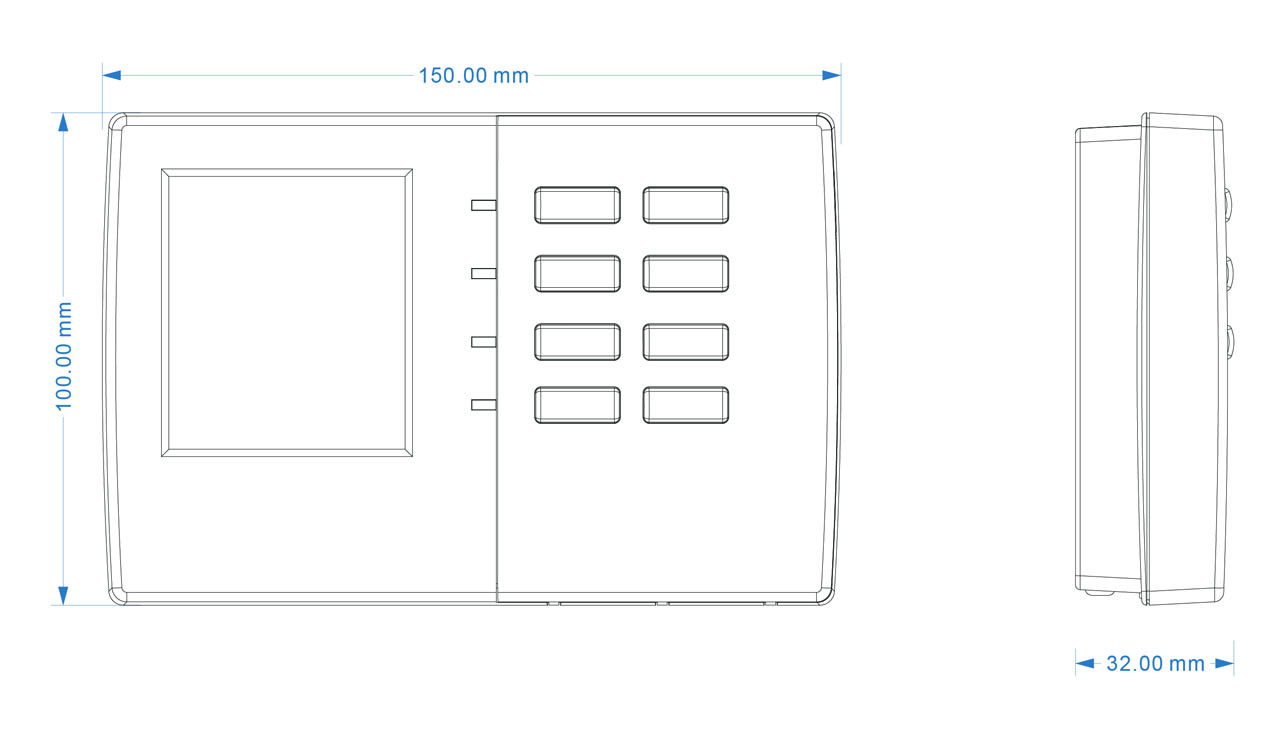 7 Day Digital Heating Programmer – 4 Channel | DETA Electrical