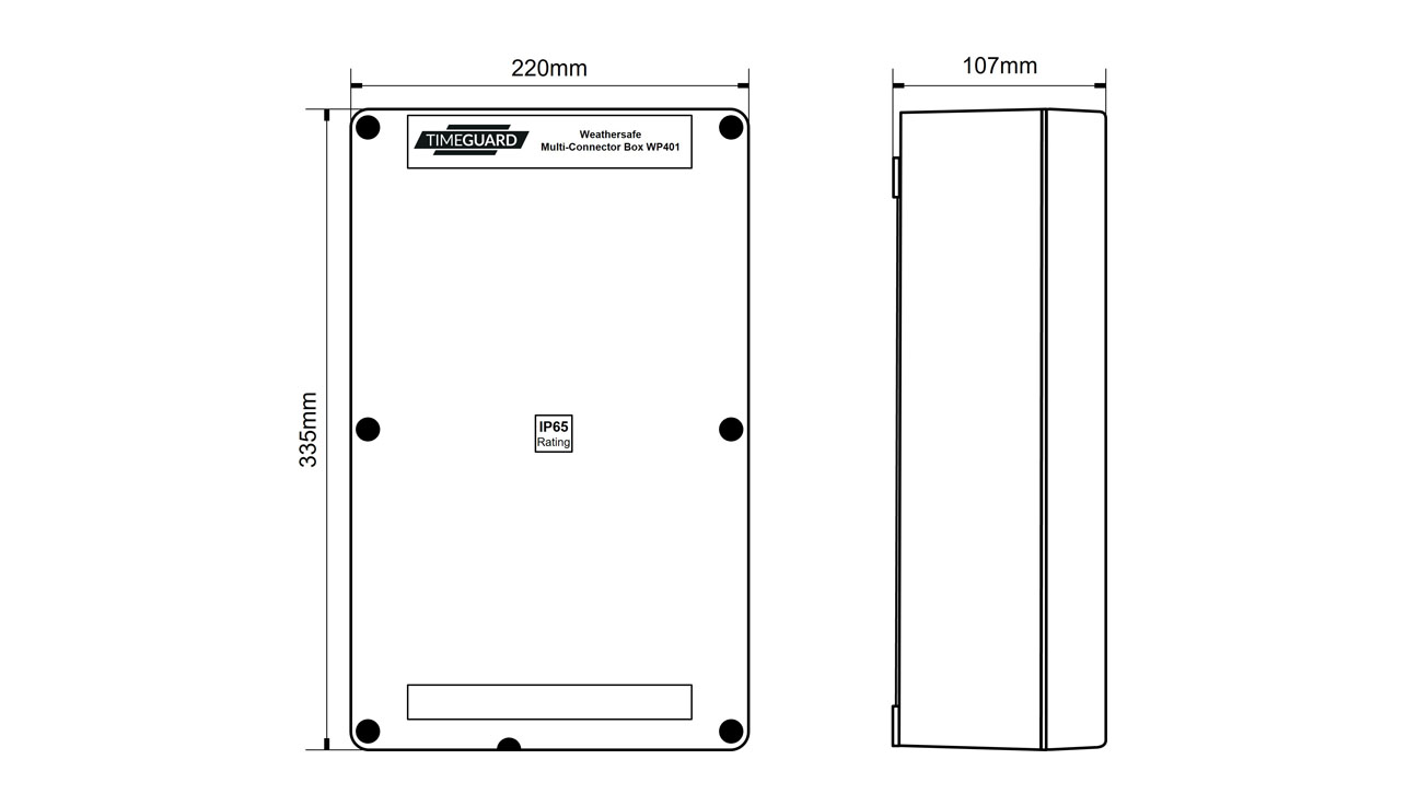Outdoor Multi-Connector Box IP65 | DETA Electrical