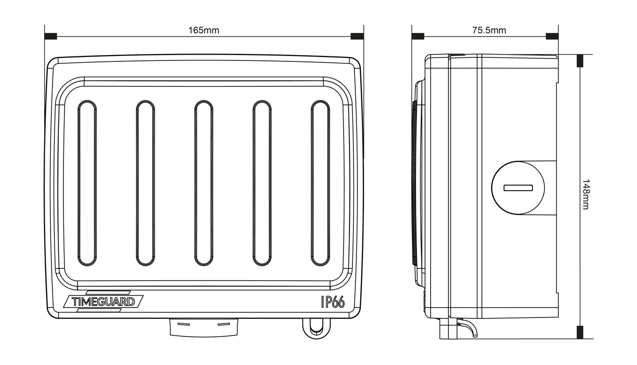 Weathersafe Extreme Twin Gang 13A Outdoor Switched RCD Socket – Passive ...
