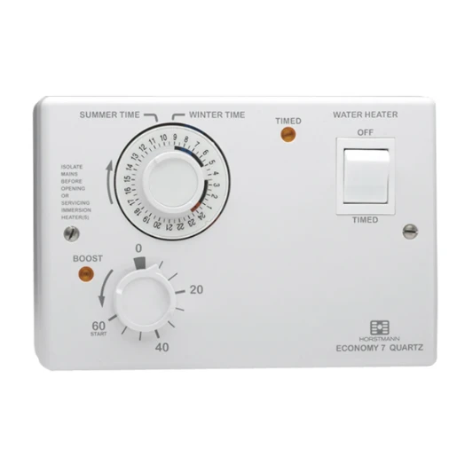 Horstmann ECONOMY7 Horstmann ECONOMY7 Quartz 1 Hour Electric Water Heating Controller White Denmans