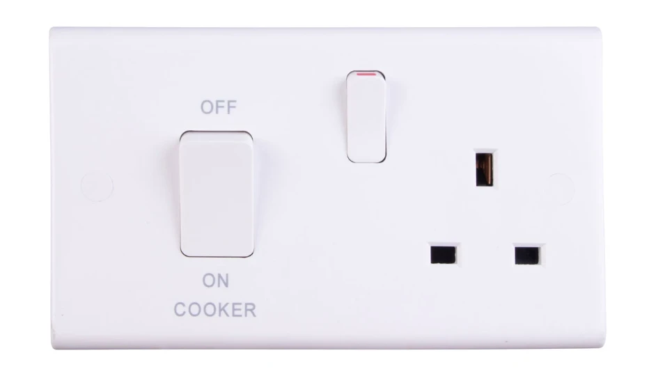 Slimline Cooker Control Unit White Switch | DETA Electrical