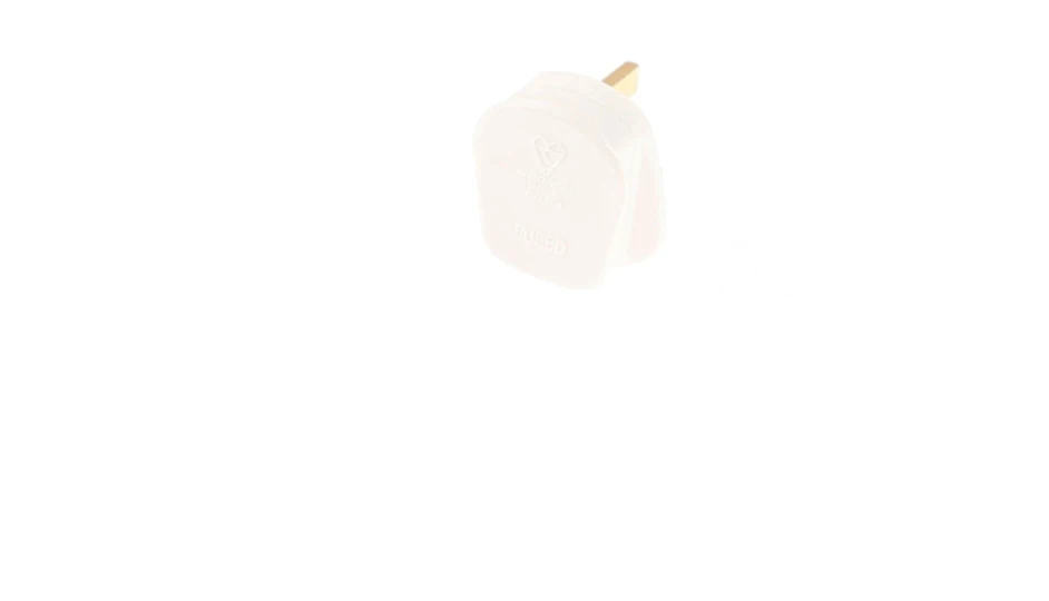 13A Plug Fused White | DETA Electrical