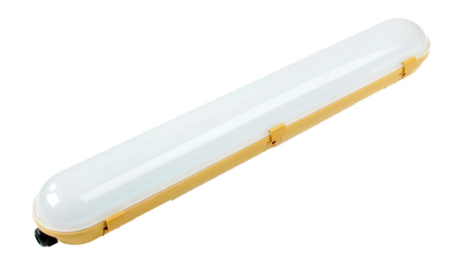 2FT 24W 6500K IP65 LED Non-Corrosive Fitting 100-240V Yellow | DETA ...