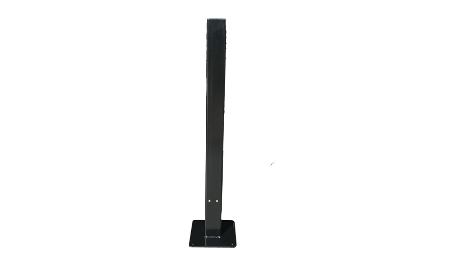 eVoomXT Single Unit Mounting Post, Mild Steel Painted Black | DETA ...