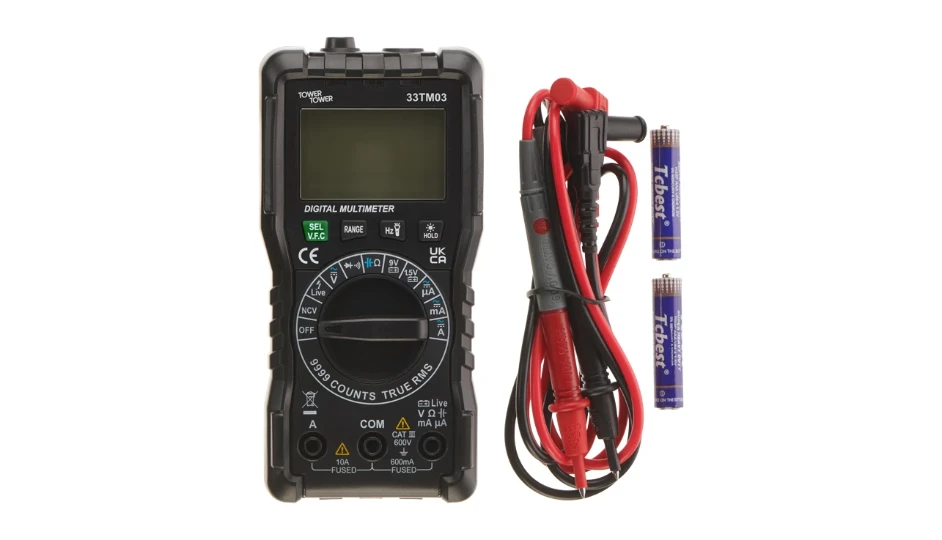 Tower Digital Multimeter Cat III 600V | DETA Electrical