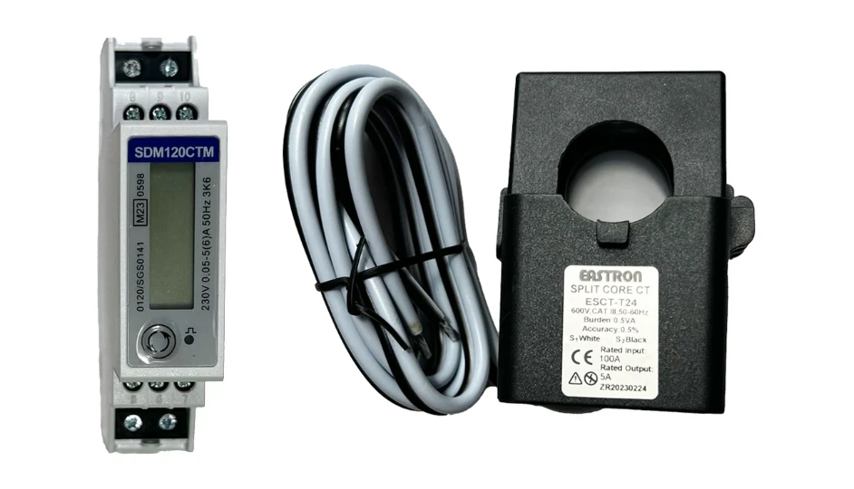 Deta.e 100A 1P Modbus MID Energy Meter & CT | DETA Electrical