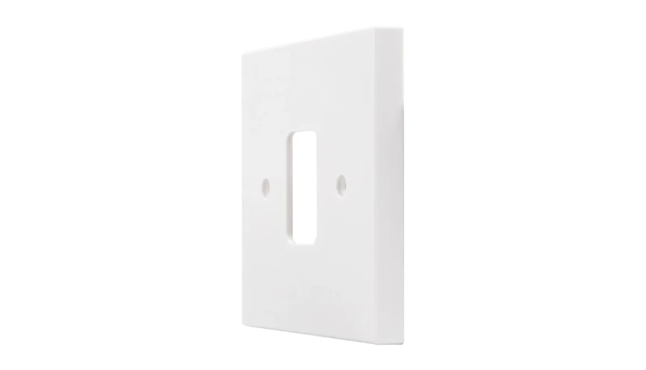 Square 1 Gang Grid Plate | DETA Electrical