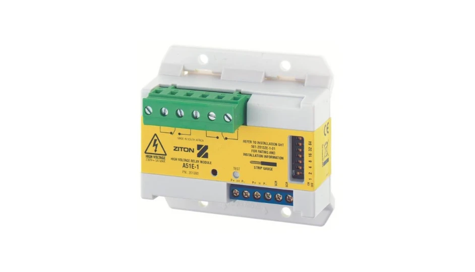 Ziton A51E-1 Addressable Mains Relay Module | DETA Electrical