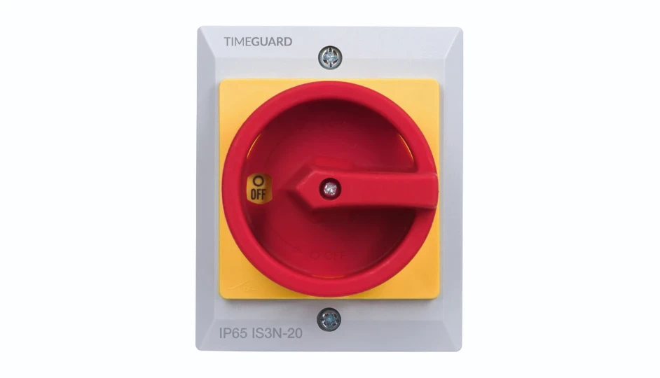 Weathersafe Rotary Isolator Switch – 3 Pole 20A | DETA Electrical