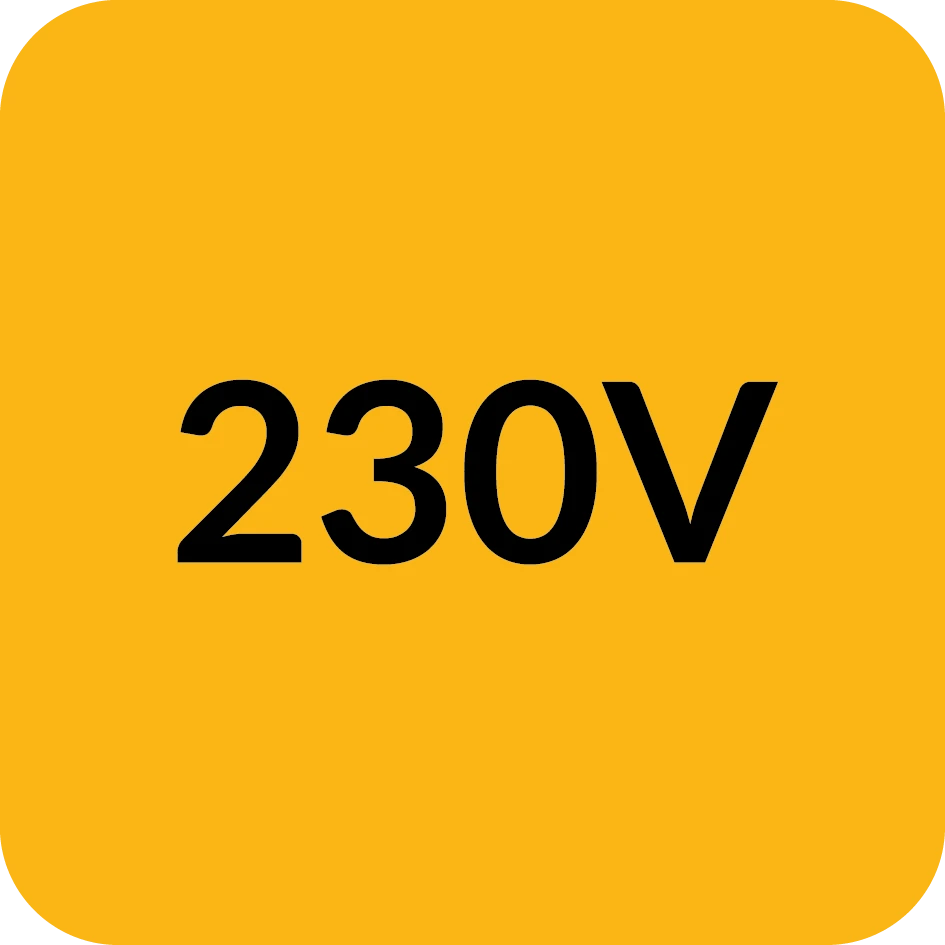 5kVA Portable Step Down Transformer 230V Input Yellow | DETA Electrical