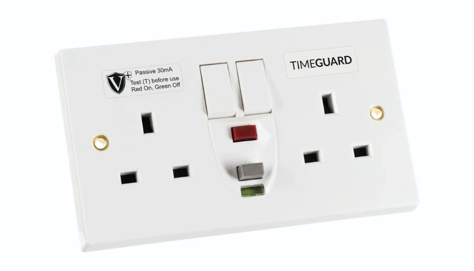 Valiance+® RCD Protected Double Gang White Switched Socket – Passive ...