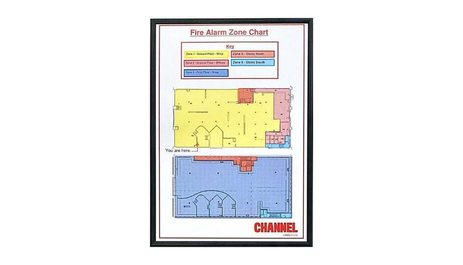 A4 Zonal Drawing - Framed copy and PDF Format | DETA Electrical