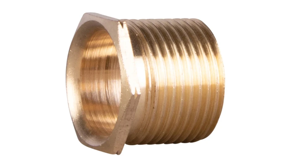 Brass Bush Male Long 2in | DETA Electrical
