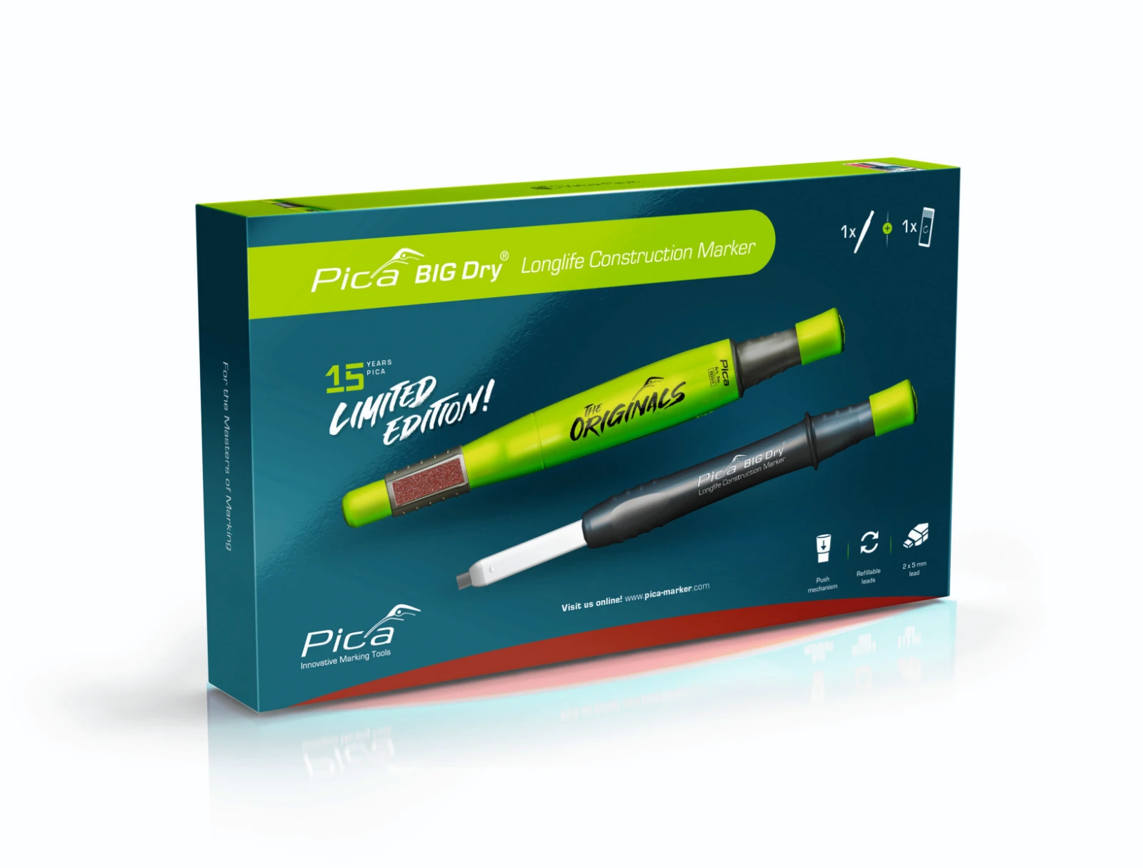 Pica set met Pica BIG Dry en navulling (PI6095), Pica | Gereedschap ...