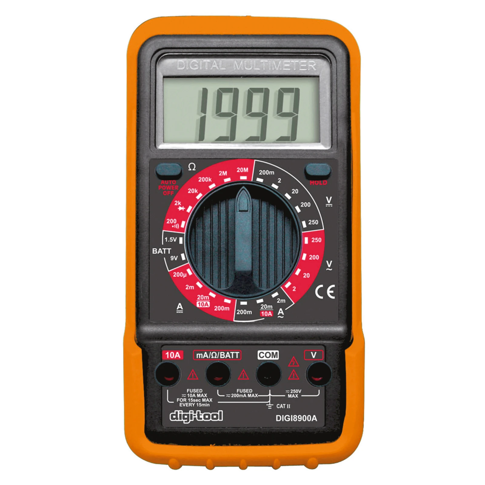 Digi-Tool Multimeter 8900 (DIGI8900), Digi-Tool | Gereedschap - VanSpijk.nl