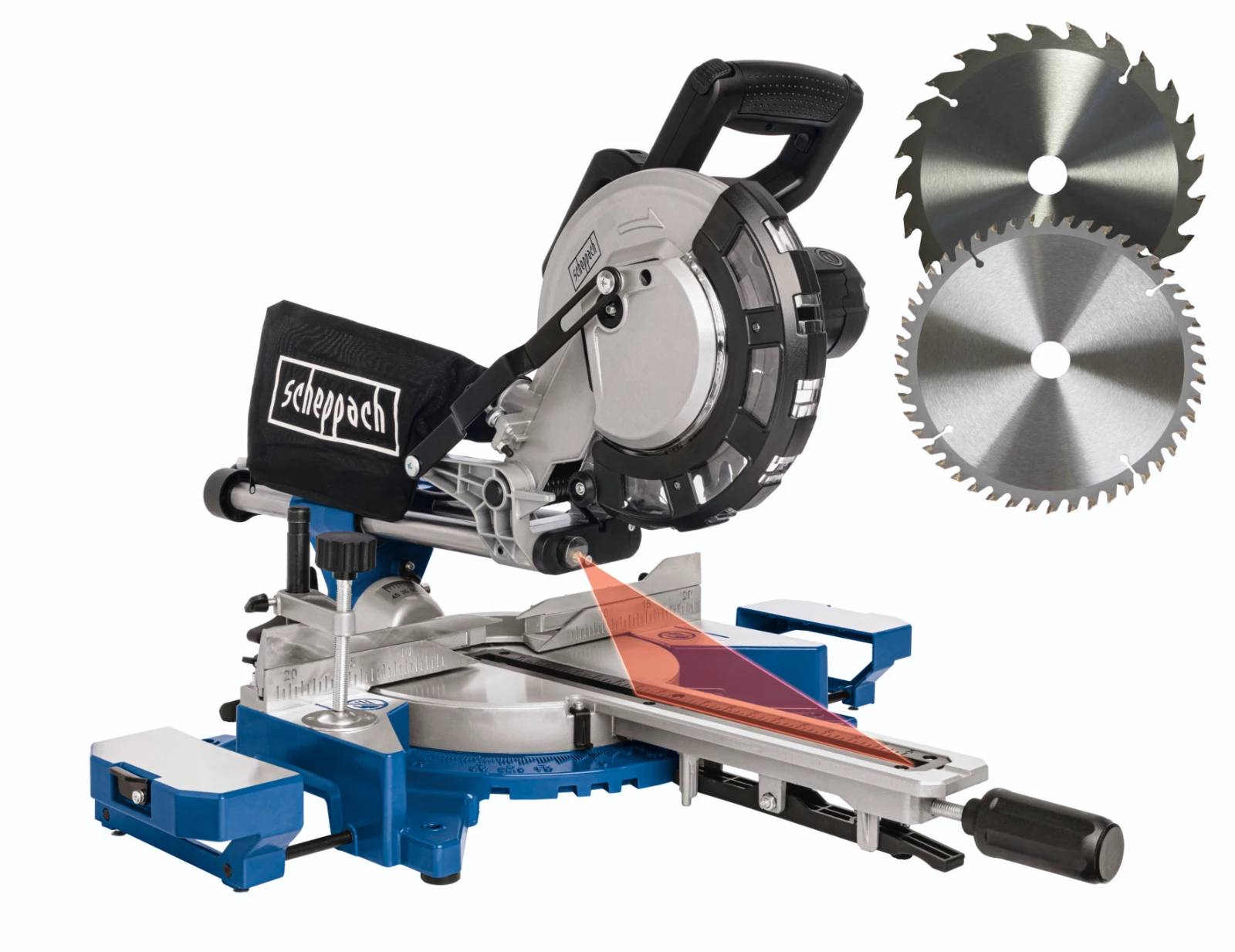 Scheppach Afkort- en verstekzaag HM216 (5901215903), Scheppach | Tools ...