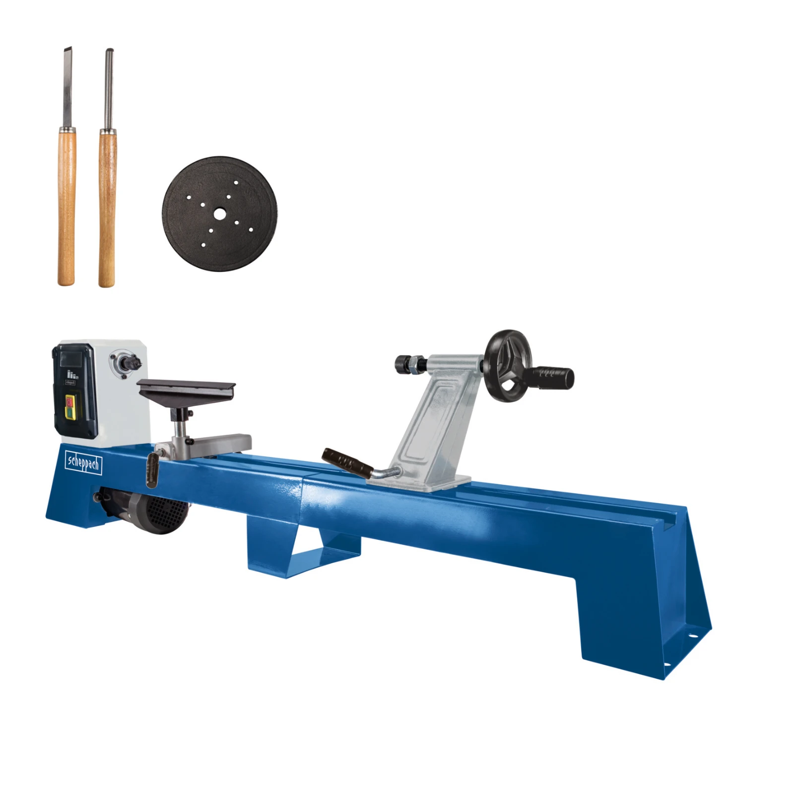 Scheppach Houtdraaibank DM1100T 1375 mm (5902306901), Scheppach | Tools ...