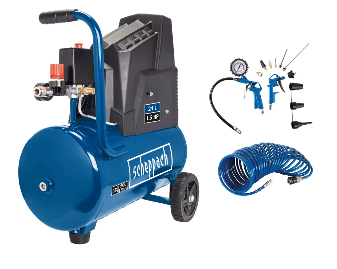 Scheppach Compressor HC30o 24L (5906146901), Scheppach | Tools ...